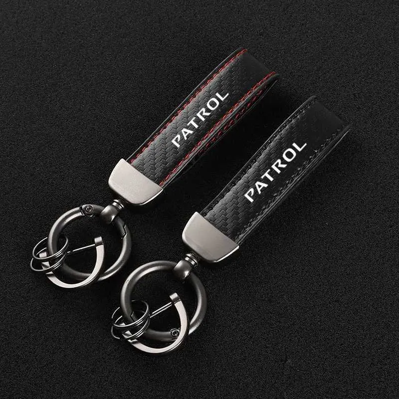 Premium Leather Automotive Keychains: Stylish Car Keychain Lanyard ...