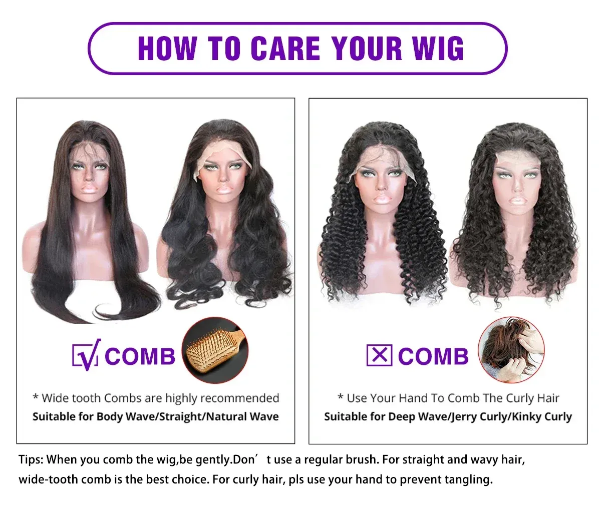 Hd Lace Wig 26 Inch Human Hair Curly Wavy Brown Front Wig For Women Non ...