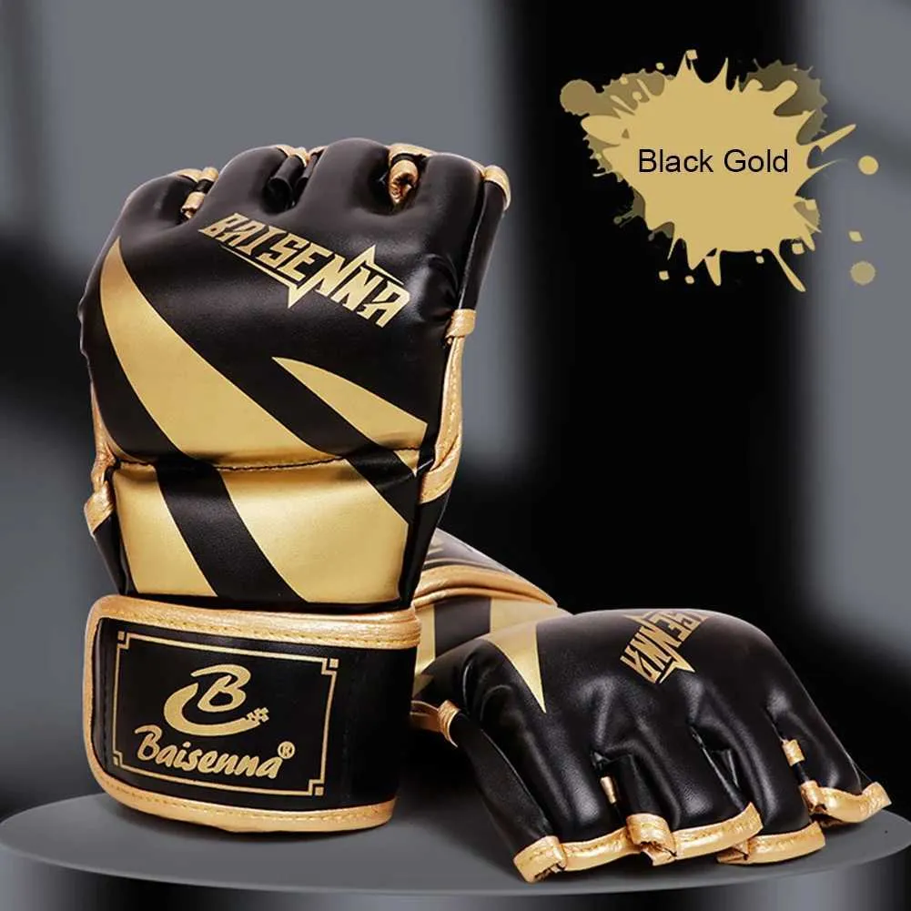 Unisex Wear-Resistant Sparring Punching Gloves, 3cm Thickened ...