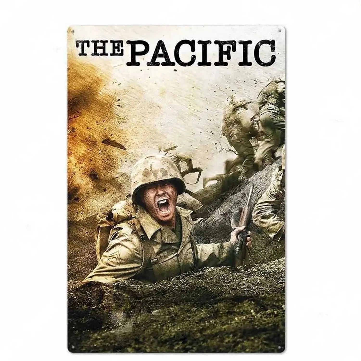 Retro Film Decor: Vintage Metal Movie Posters, Man Cave Tin Signs ...