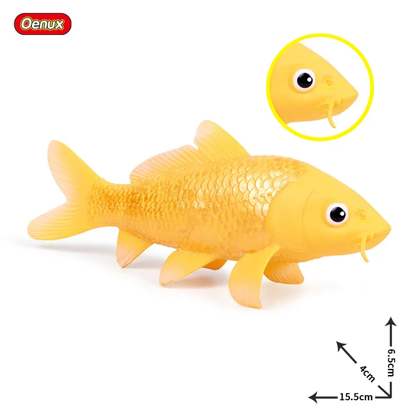 Realistic Goldfish & Koi Pond Miniatures Educational Kids Toy For ...
