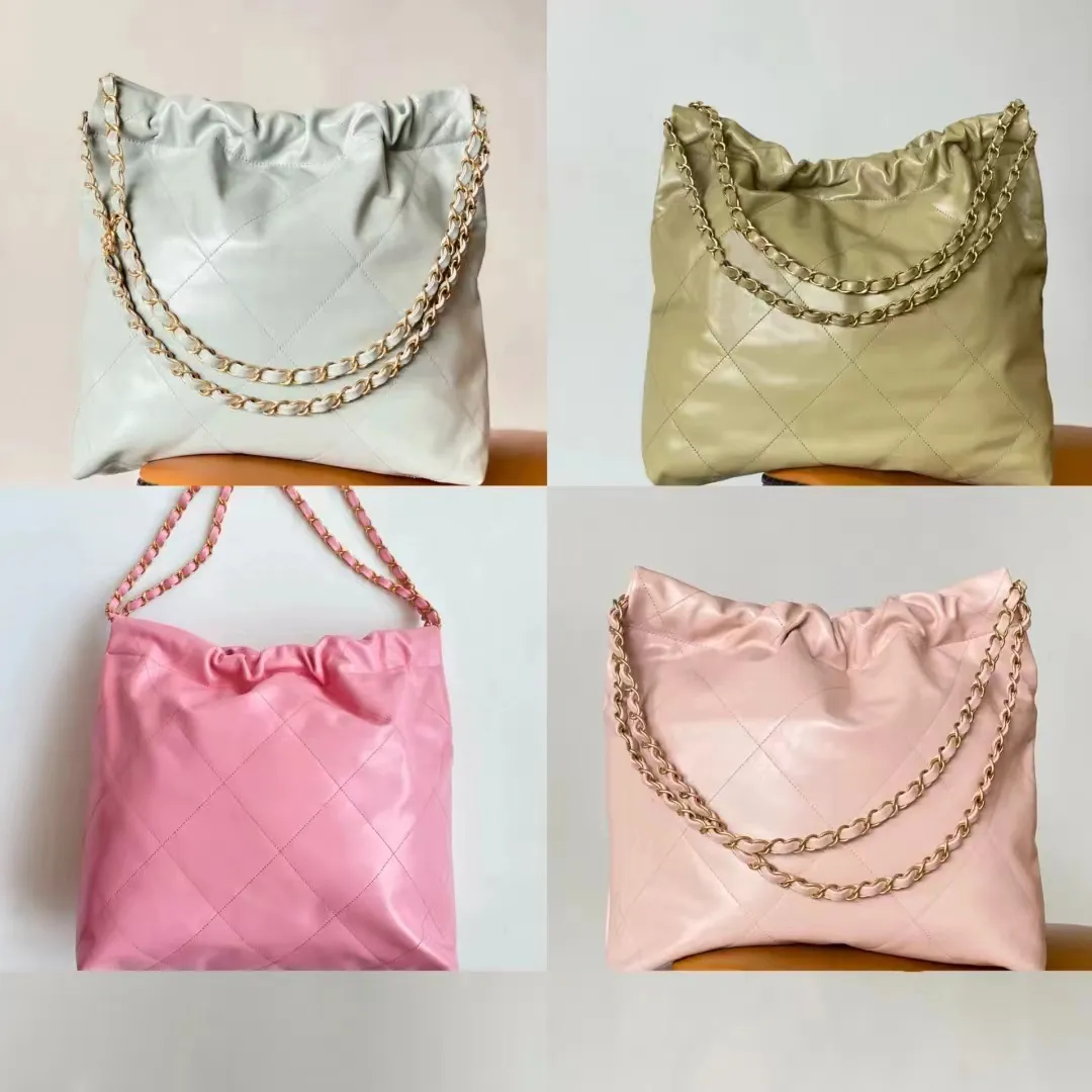 Luxury Designer Diamond Grid Chain Shoulder Bag Classic Handbag Women's ...