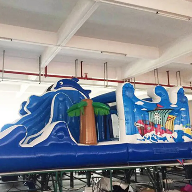 Commercial Inflatable Pool Slide For Kids Durable Outdoor Play ...