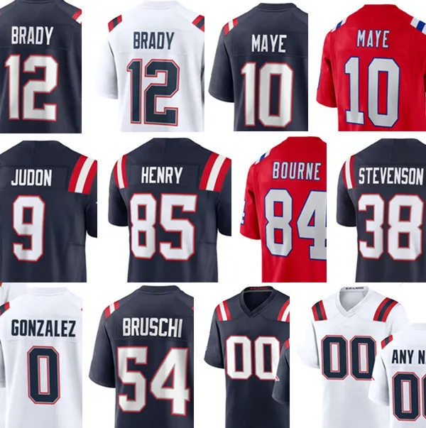 DHgate.com:10 Drake Maye Hunter Henry Antonio Gibson Austin Hooper K.J ...