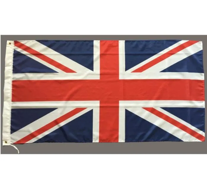 British National Flag 09x15m, 3x5 Ft GBR Flag Banners For Flying ...