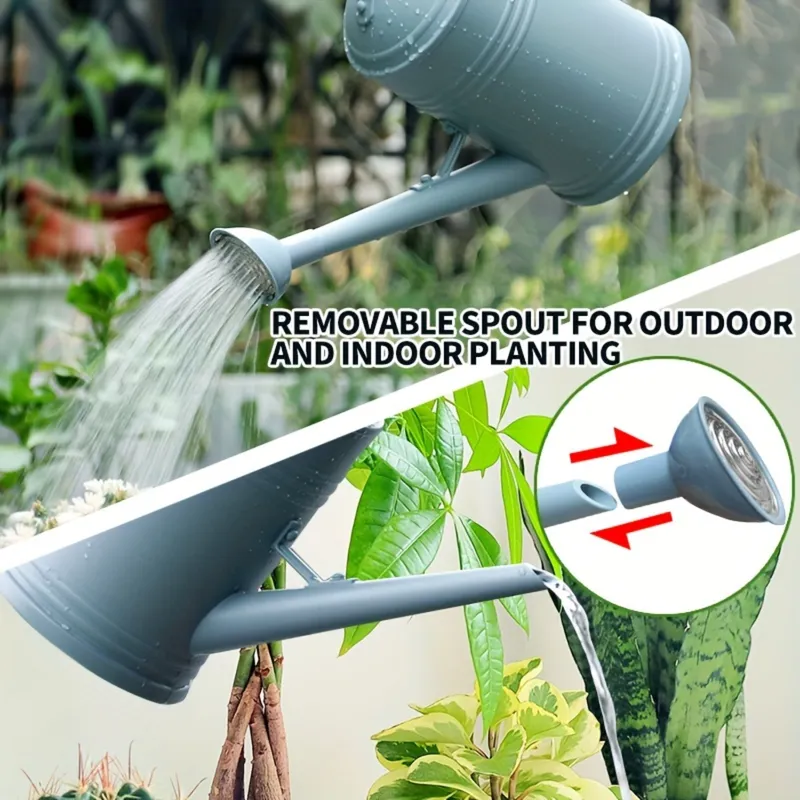 5 Gallon Farmhouse Watering Can with Removable Spout - Plastic, Indoor ...