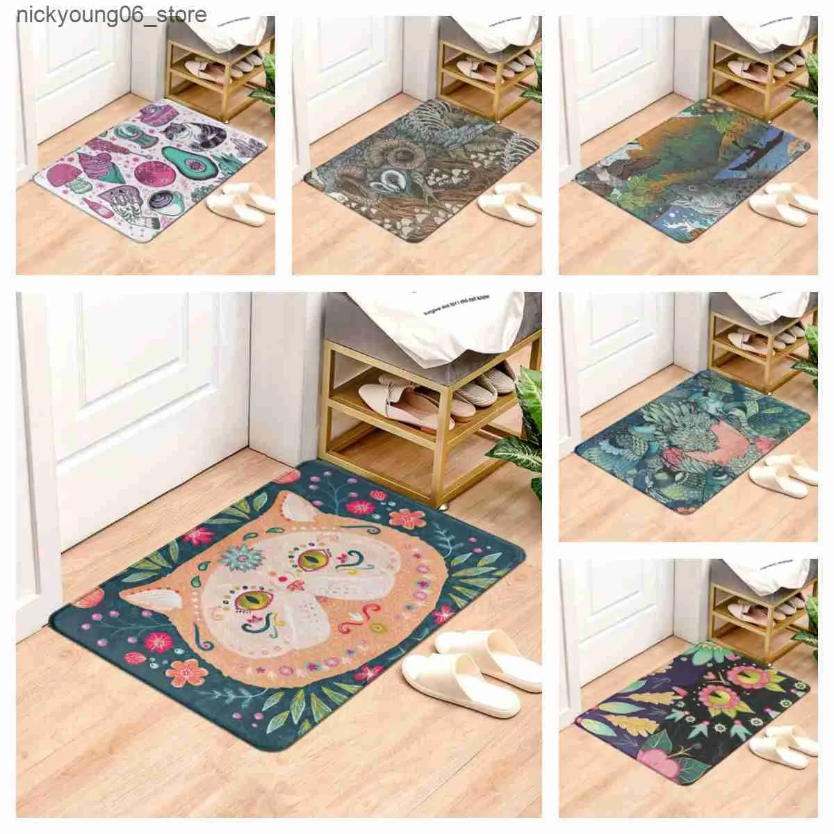Cute Animal Bath Mat: Non-Slip, Absorbent Floor Rug. Shop Now! Oil ...