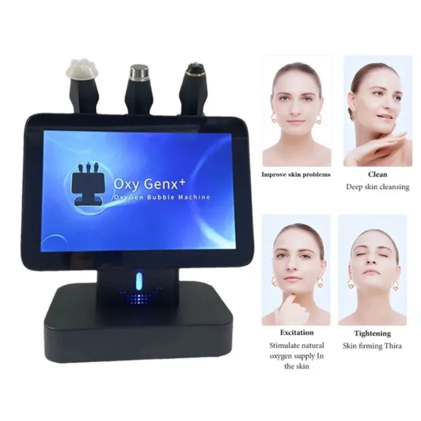 NPortable 3 In 1 Oxy Genx Co2 Bubble Oxygenation Pods Skin Tighten ...