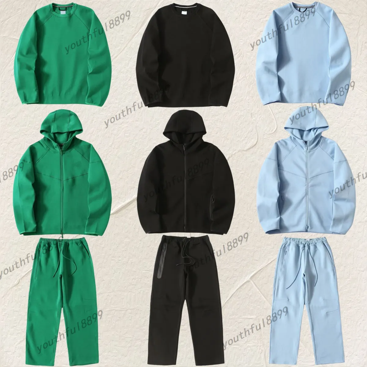 Nocta Designer Sports Light Blue Hoodrich Tracksuit Set For Men And ...