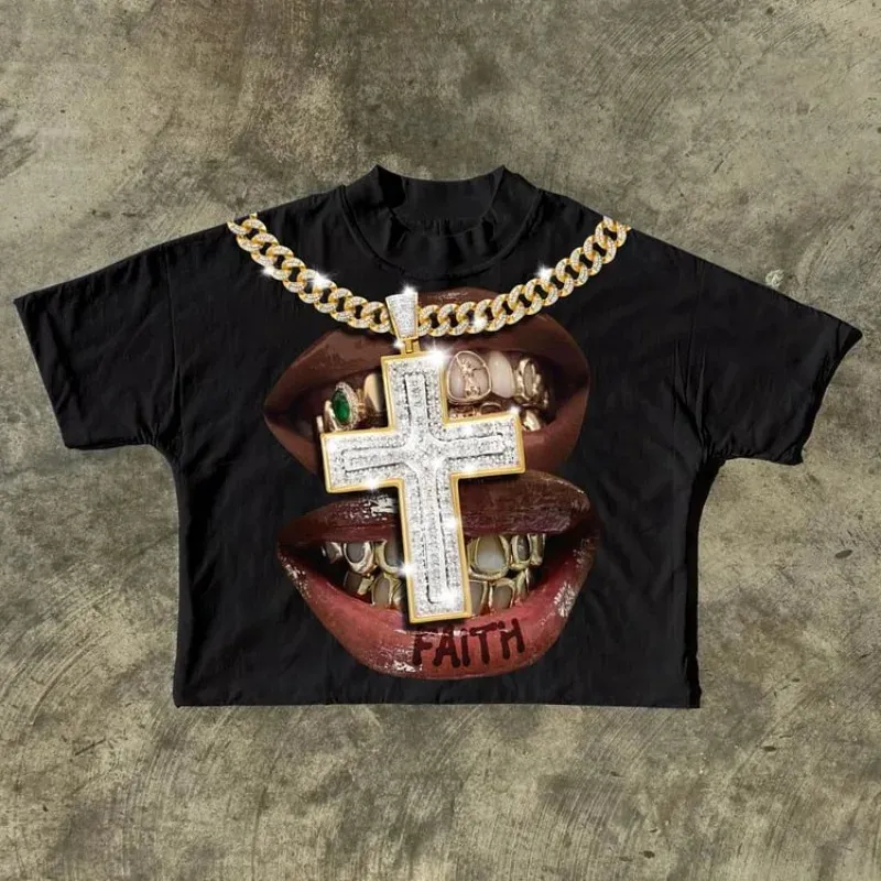 Wholesale Jesus Cross Necklace Mens, Cotton Tee & Faith Pendant ...