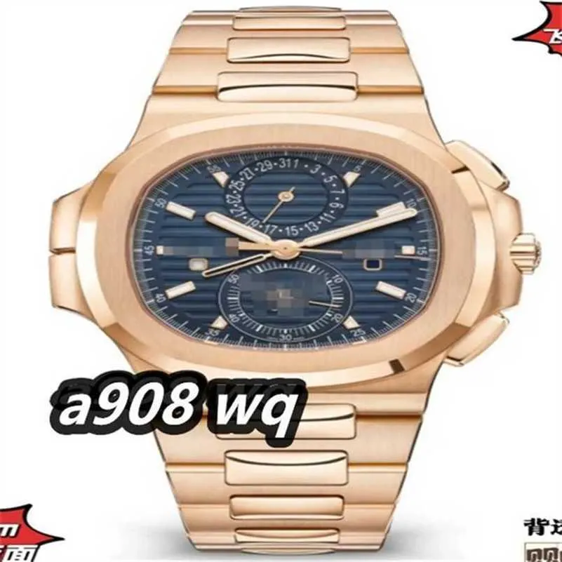 Men's Rose Gold Tourbillon Watch: Designer Automatic Mechanical Watch ...