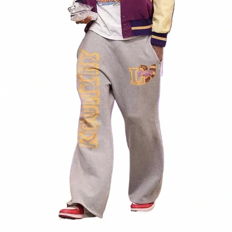 Premium Cotton Letter Printed Pants - Streetwear, Hiphop, Sport ...