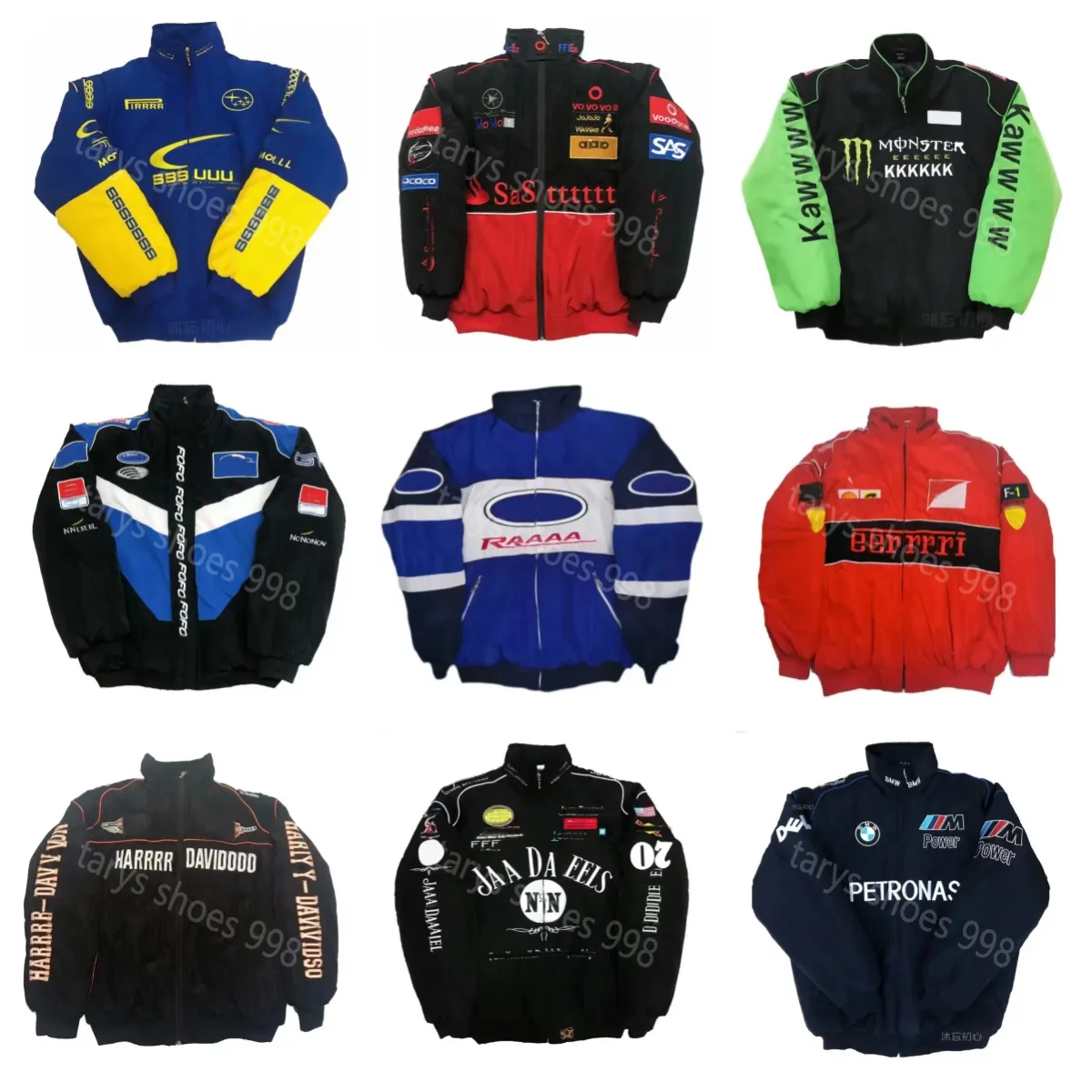 Mens Jackets Designer Racing Suit Major Brands Ruddes BM Jacket F1 ...