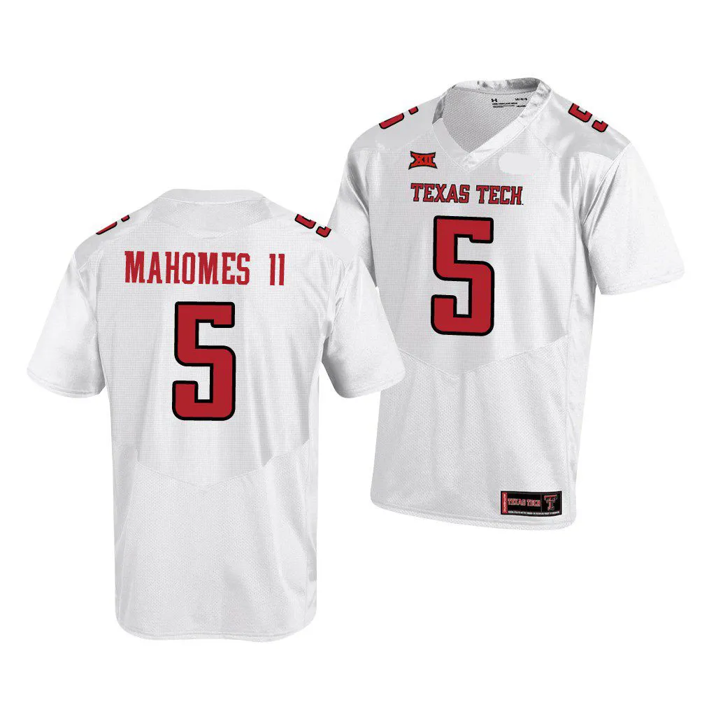 Galvanized Jersey Under Armour Mahomes Jersey Texas Tech Texa Tech ...
