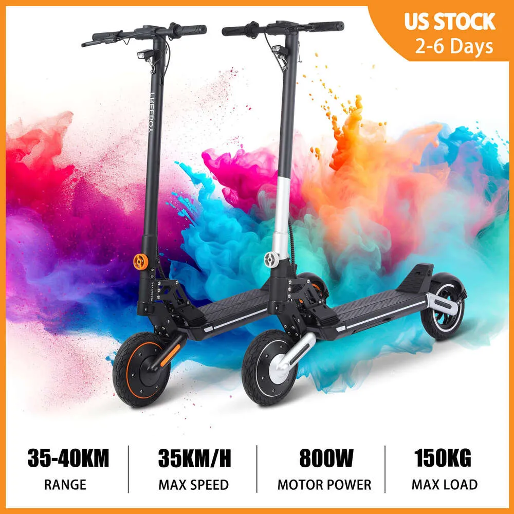 Foldable 48V Electric Scooter - 800W Motor, 25 Mile Range, 20 MPH, 330 ...