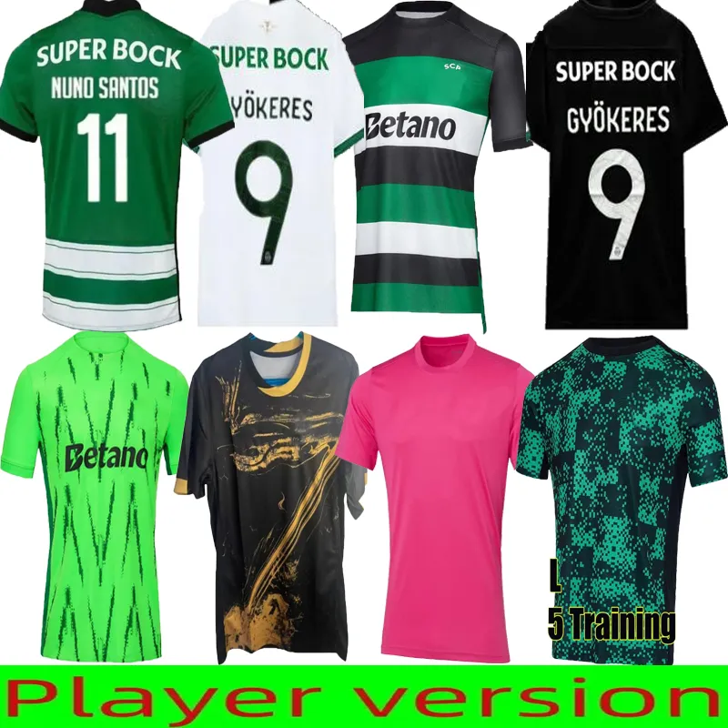 24/25 Lisbon Sporting CP Jerseys: Player Edition - Jovane, Gyokeres ...