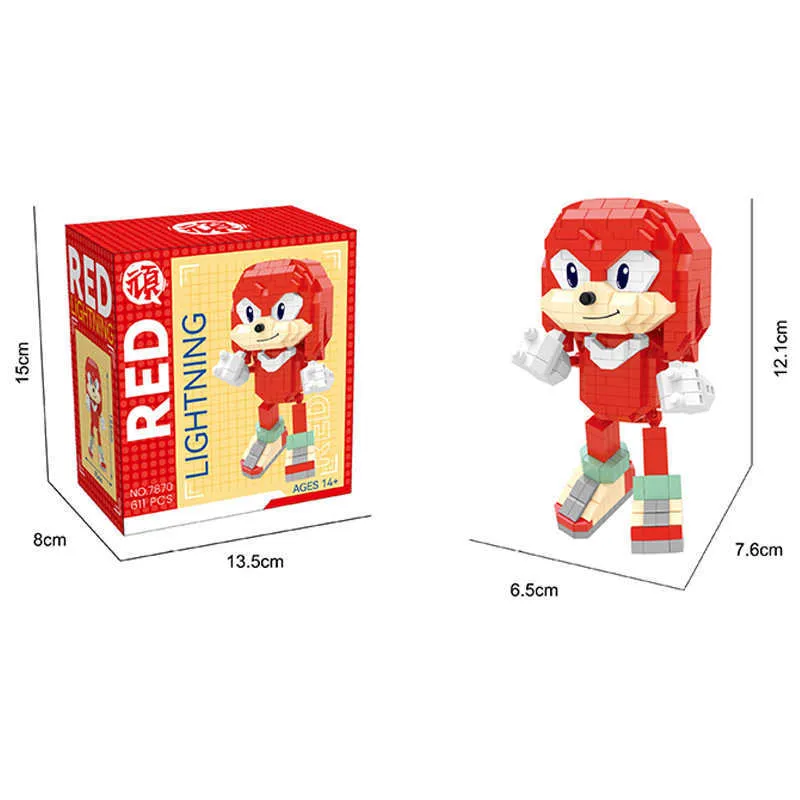 DHgate.com:Sonic Building Blocks Action Figure - Assemble Educational ...