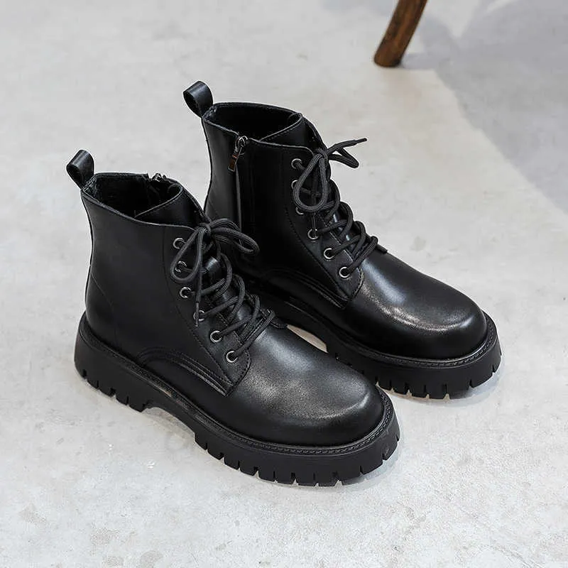 Martin Boot Summer Boots Mens British Style British Mid Top Cuir ...