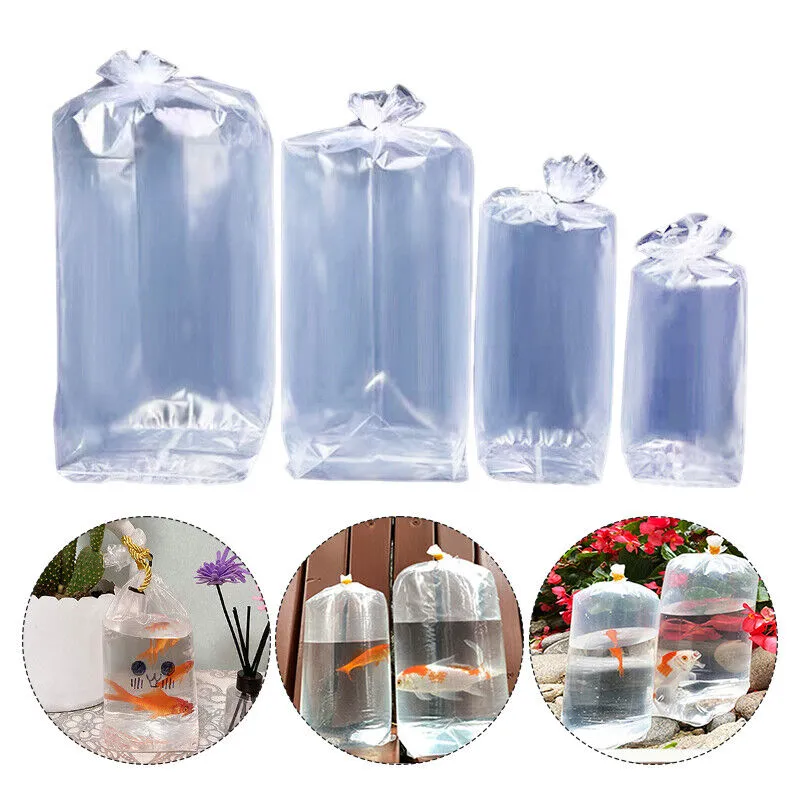 Wholesale 50 Pack Leak Proof Plastic Manual Breathing Bag For Aquariums ...