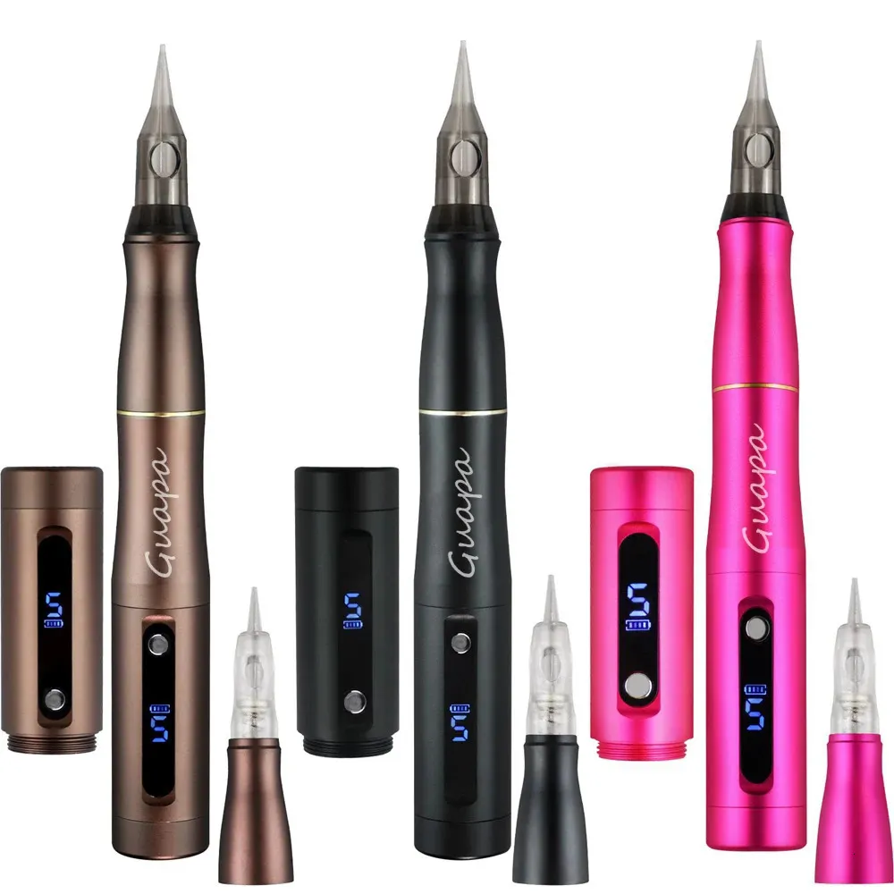Wireless Rotary Tattoo Pen: Dual-Purpose Permanent Makeup Machine with ...