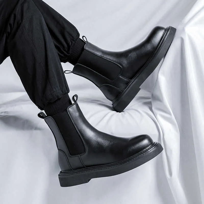 Martin Boot Chelsea Boots Mens British Style Ankle... From Nxystore ...