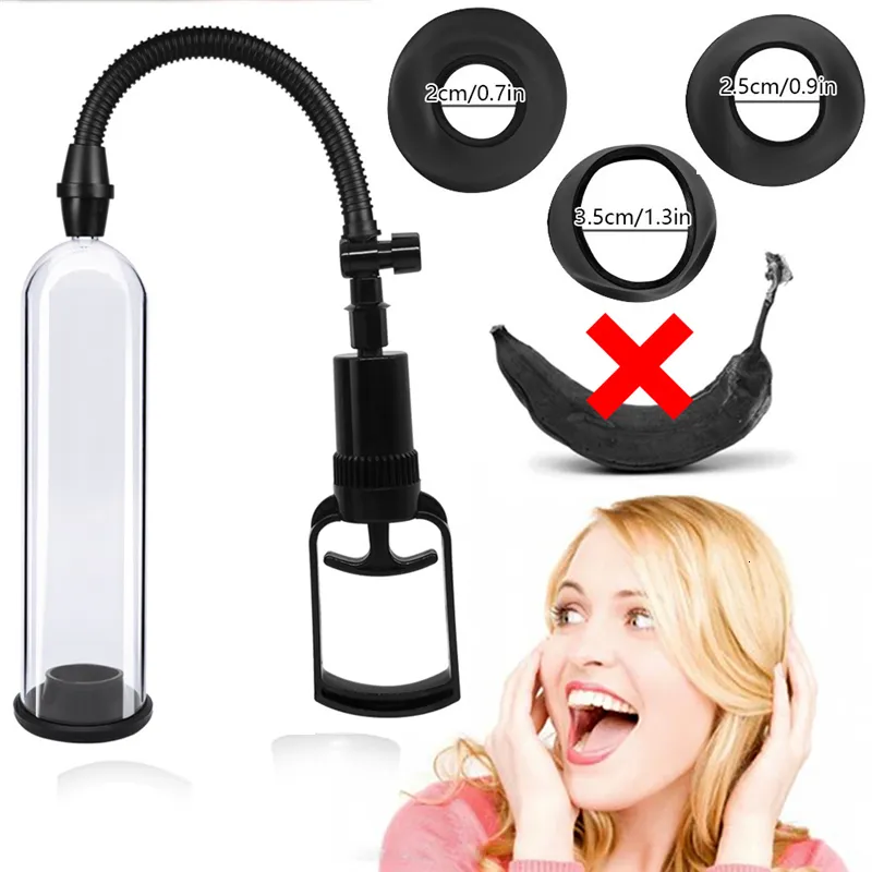 Premium Vacuum Penis Enlarger Trainer - Enhance & Stretch with Manual Pump - Shop Now! from ...