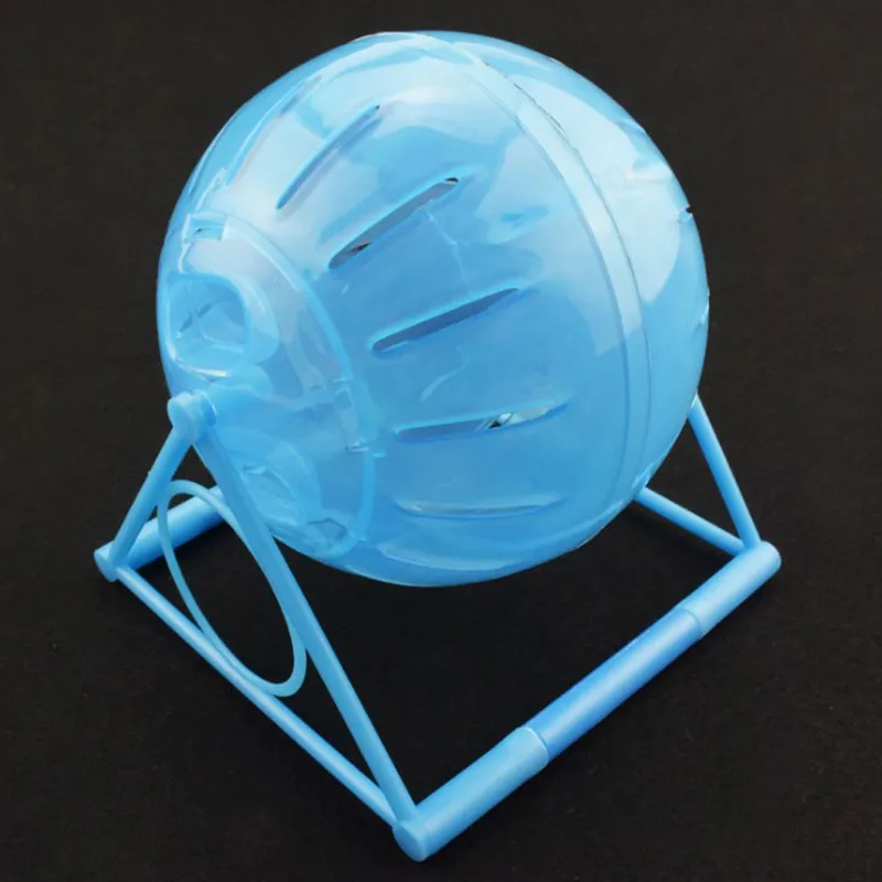 Hamster Exercise Wheel with Bracket - Plastic Running Ball for Gerbils ...