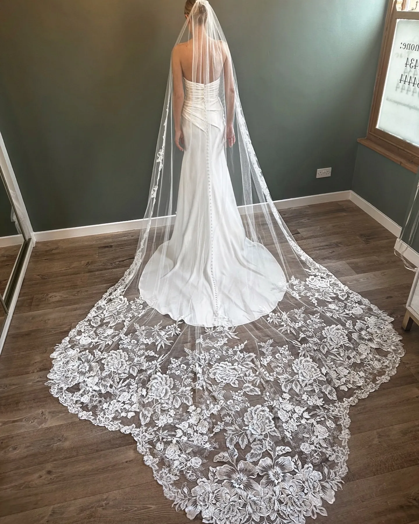 2024 Gorgeous 3M Wedding Veils With Lace Applique... From Chic_cheap ...