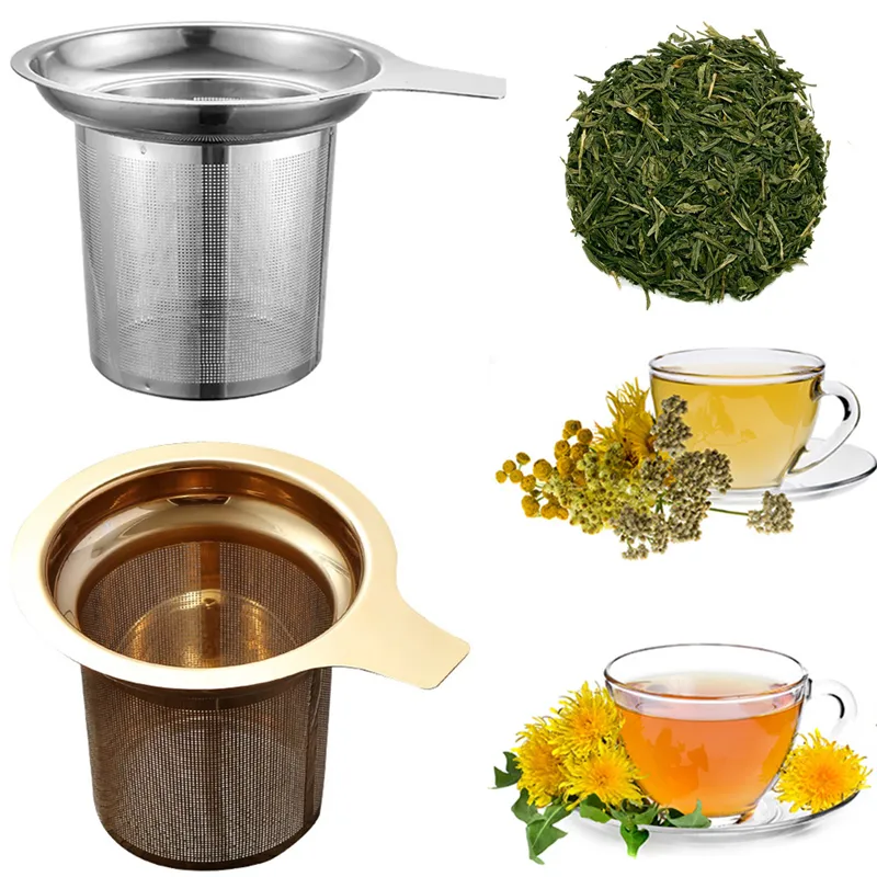 DHgate.com:Premium 304 Stainless Steel Green Tea Basket Strainer ...