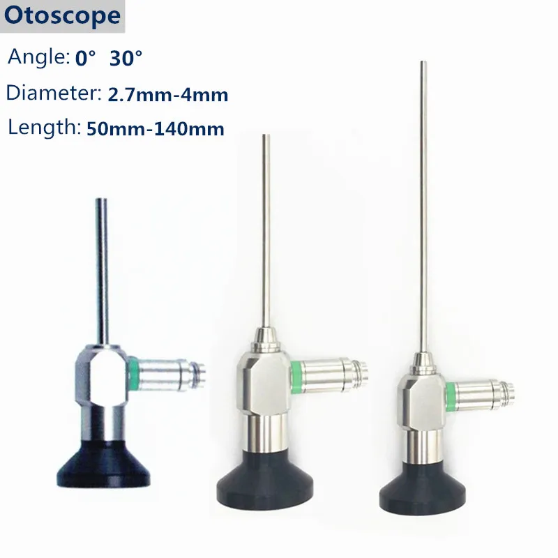 HD Rigid Endoscope Otoscope Ear Camera - 2.7mm, 3mm, 4mm Diameter - 0/ ...