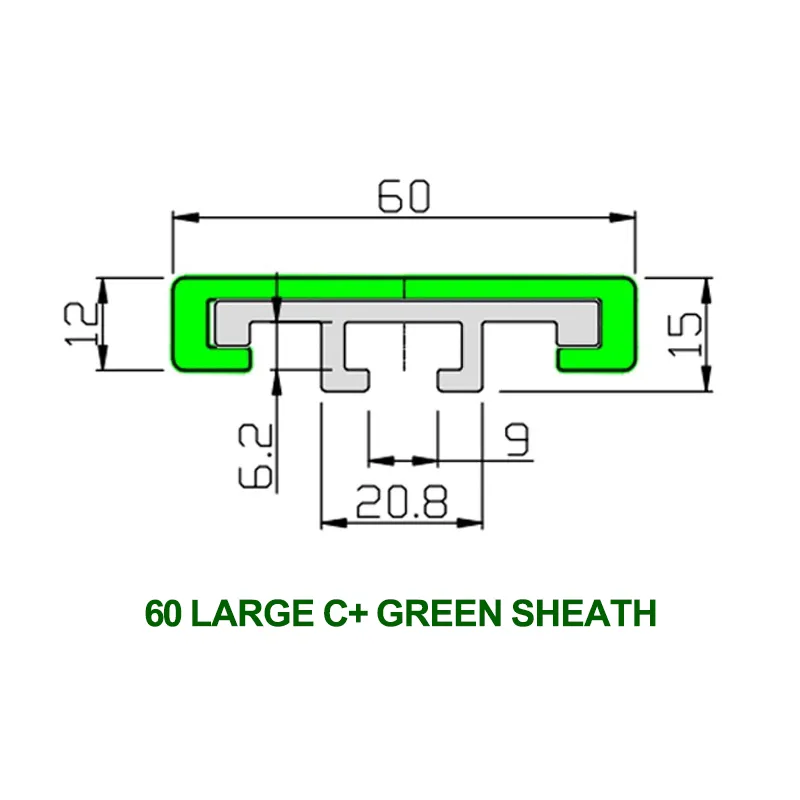 Wholesale Conveyor Accessories Nylon Guide Rail, Polymer Polyethylene ...