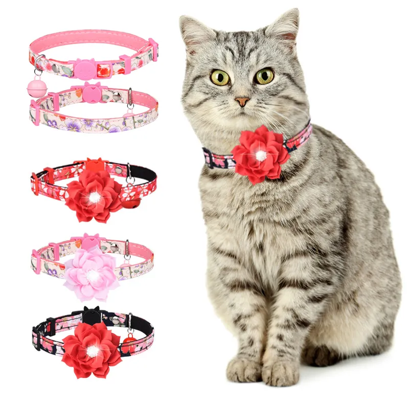 DHgate.com:Adjustable Cat Collars with Bell - Fashionable, Anti-Lost ...