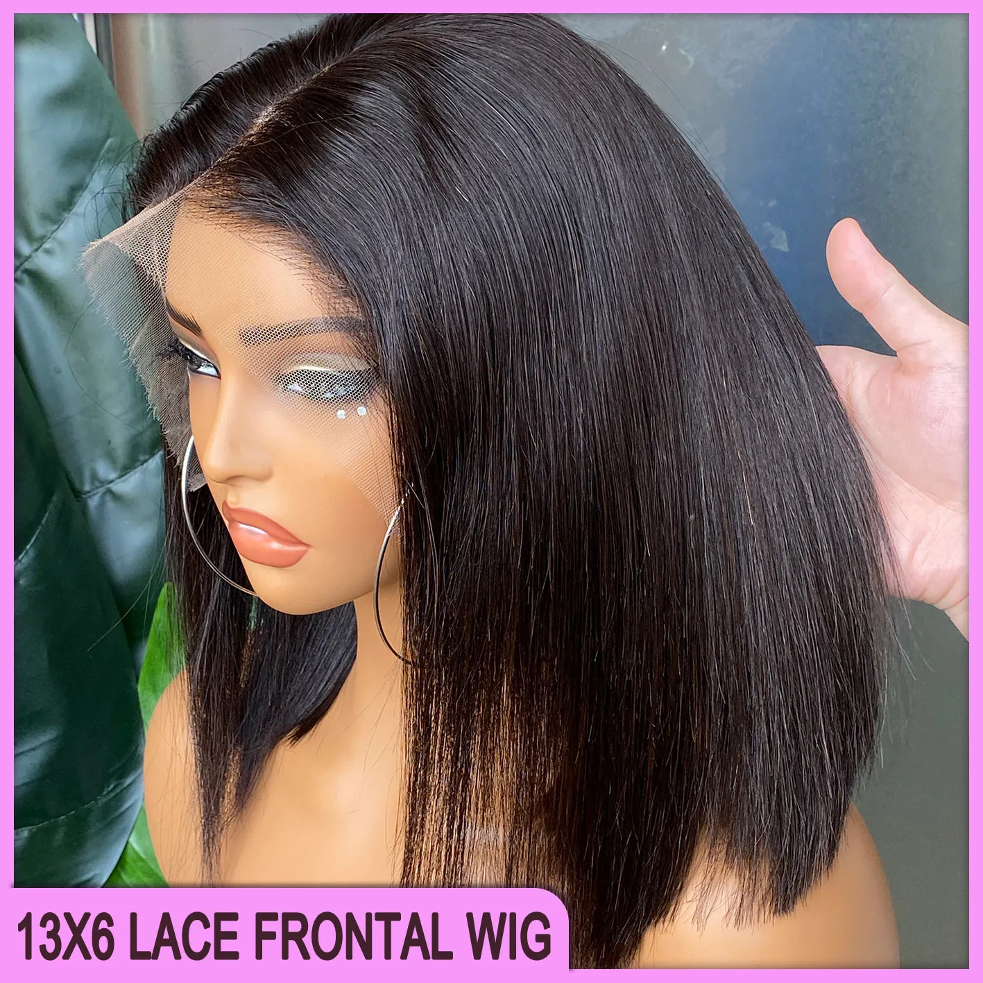 100% Raw Virgin Remy Human Hair human hair wigs - Natural Black Silky ...
