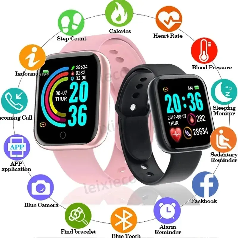 D20 Sport Smart Watches For Man Woman Gift Digital... From Leixiecoo ...