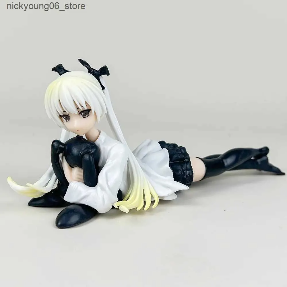 Anime Figurines: Lying Pose Cartoon Character PVC Collectible Model Car ...