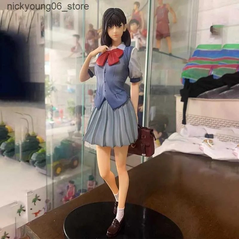 Anime Figurines School Uniform Girl Action Figure, PVC Desktop ...