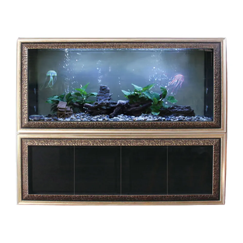 DHgate.com:Large Glass Aquarium with Base Cabinet - Vertical Door ...