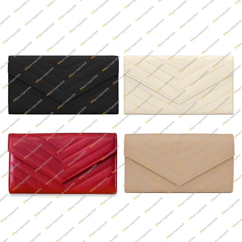 DHgate.com:Women's Luxury Caviar MATELASS Envelope Flap Wallet in Grain ...