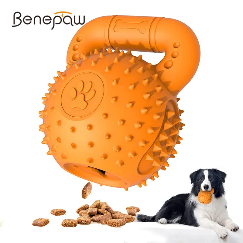Durable Rubber Dog Chew Toy with Food Dispensing for Aggressive Chewers ...
