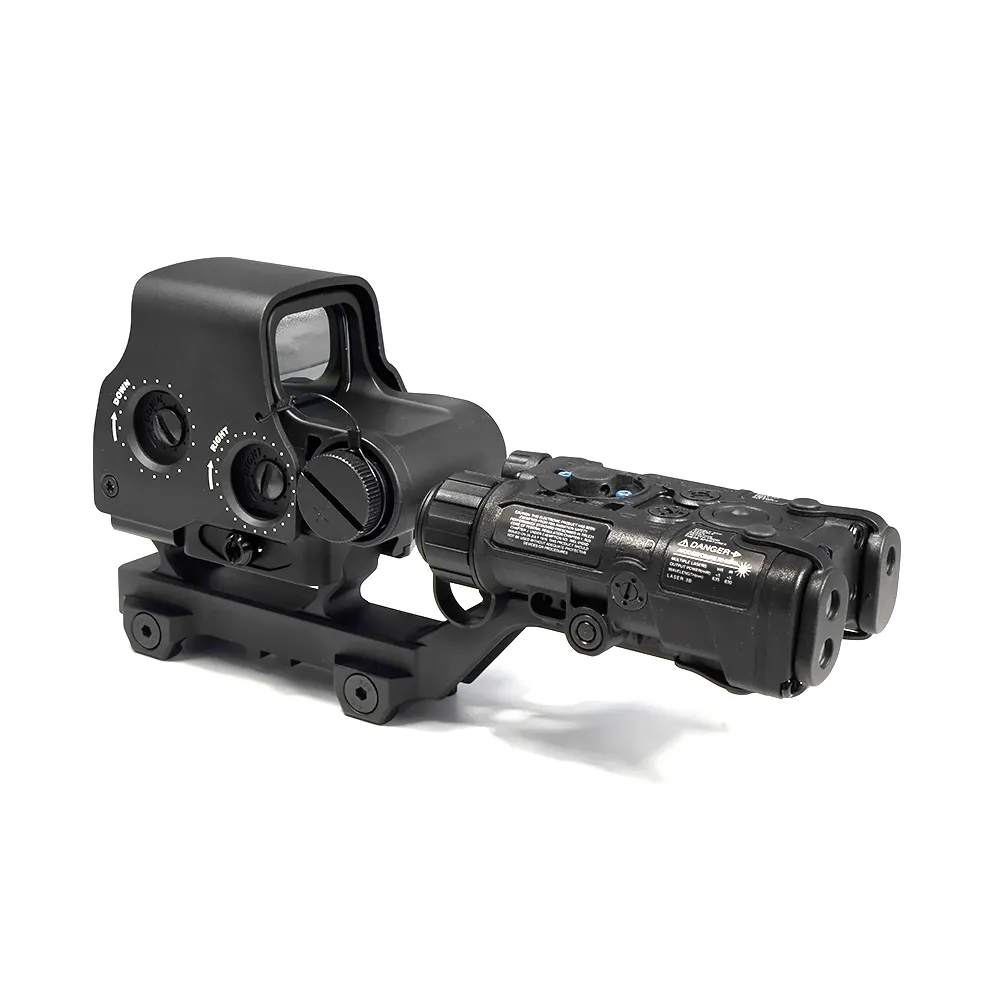 EXPS3 Red Dot Sight With NGAL Laser And EXPS3 Sight Mount SET Black And ...