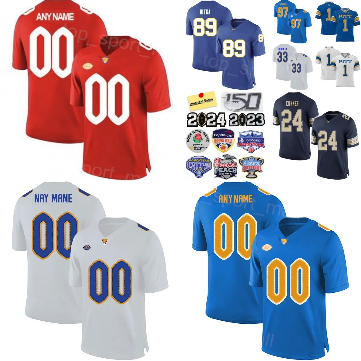 Custom Football Jerseys: Personalized Athletic Uniform, Collegiate ...