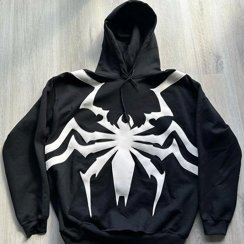 Spider Hoodie: Gothic Style Pullover, Drawstring... From Hui02 Vendor ...