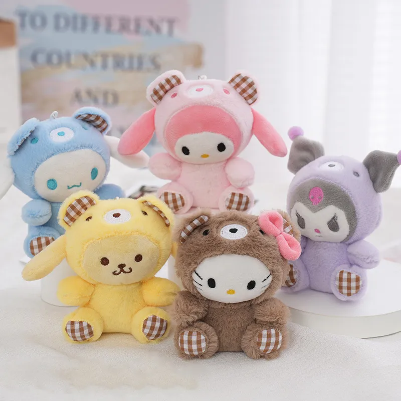 Japanese Plushies: Adorable 12cm Plush Toy Pendant Anime Inspired Doll ...