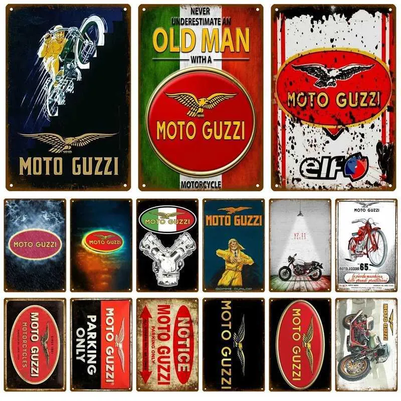 Retro Metal Signs Decorative Metal Plate, Vintage Style Wall Art For ...