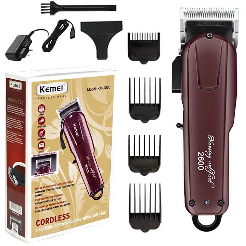 Professional Adjustable Hair Trimmer for Men - Salon Quality, Cordless ...