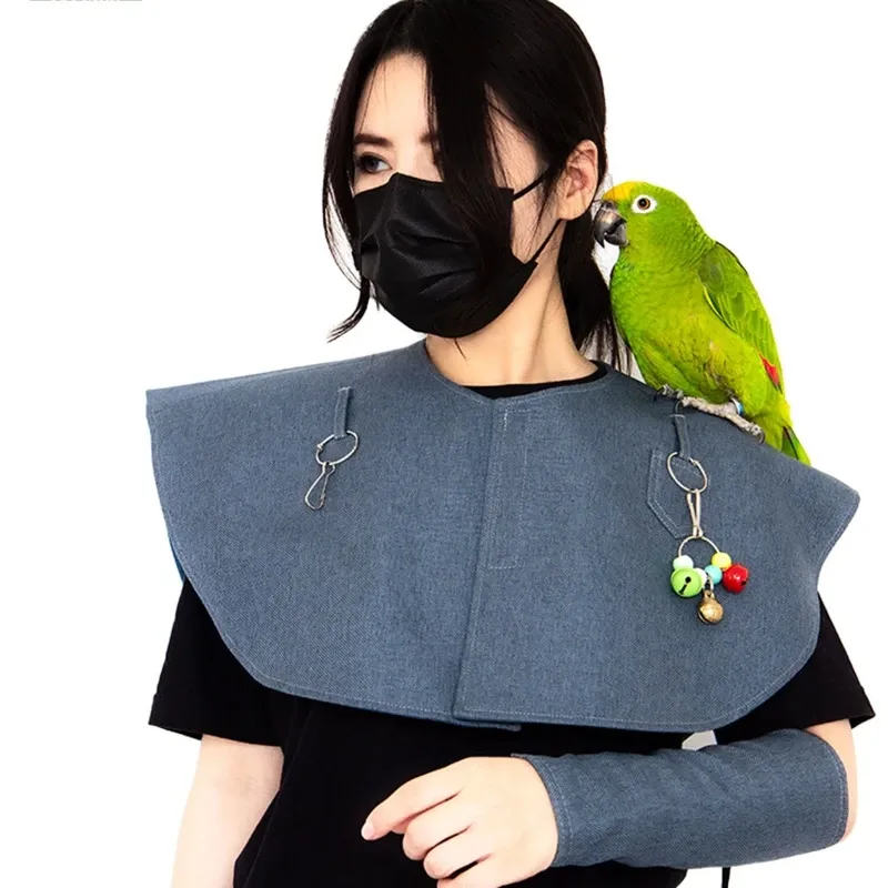 Parrot Shoulder Protector Cape - Bird Poop Guard, Anti-Scratch ...