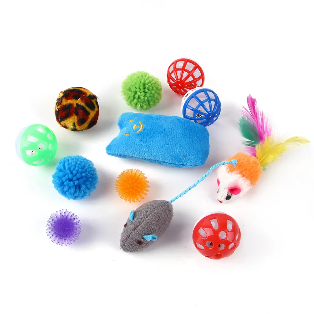 Fun Cat Toy Variety Pack: Bell Balls, Plush Mice & More! Shop Now! from ...