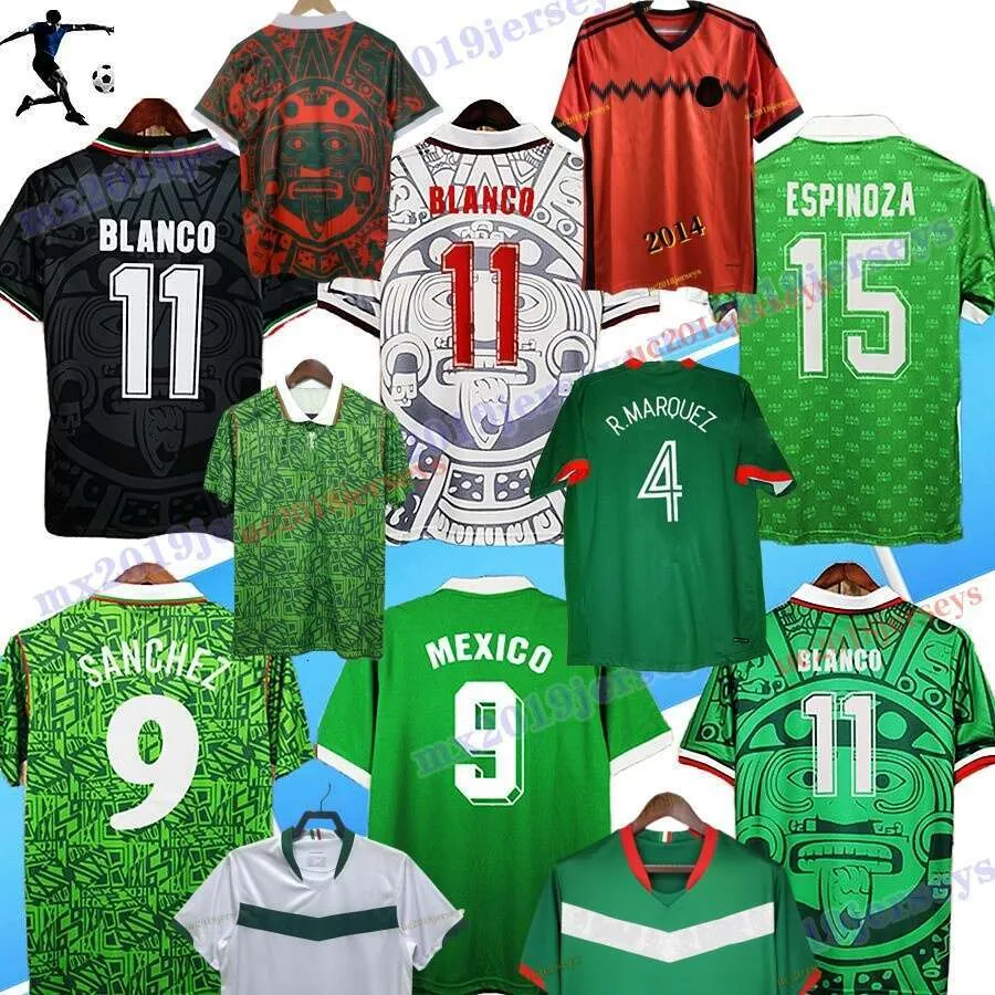 Retro Mexico Soccer Jerseys Classic Mexican Football Shirts 1970 2014 ...