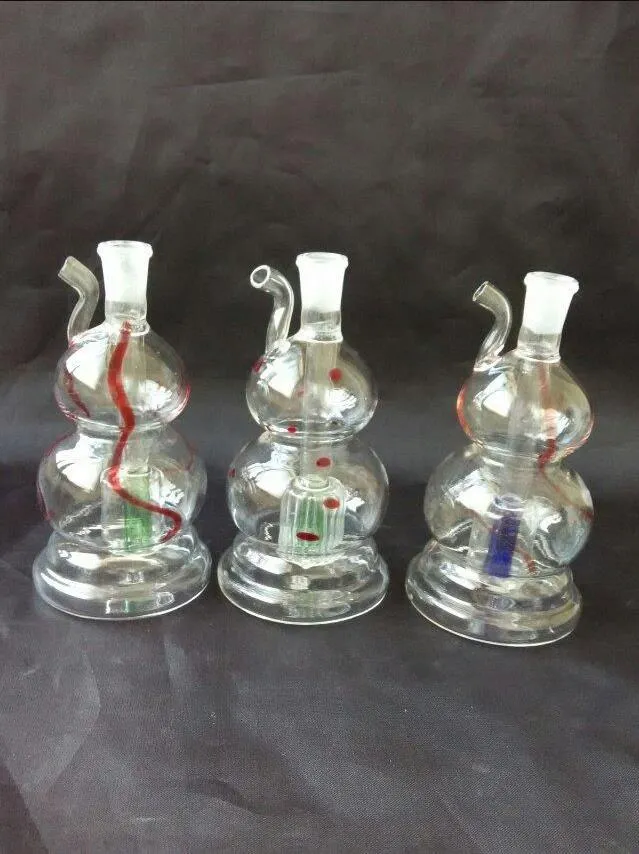 Multi Round Water Glass Snuff Bottle Gourd Wholesale Glass Bongs Oil ...
