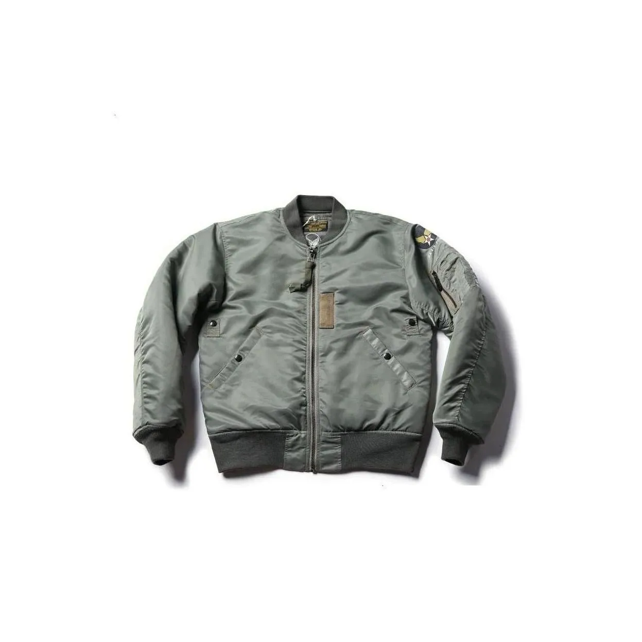 Bronson Repro USAF 1955 MA1 Flight Bomber Jacket 50s Winter Military Coat From Leelihtg, $130.62 ...
